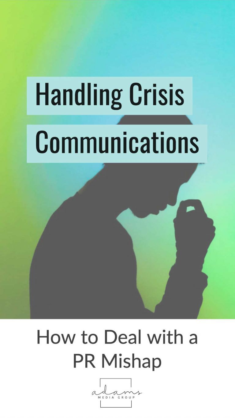 Crisis Communications - How to Handle A PR Mishap